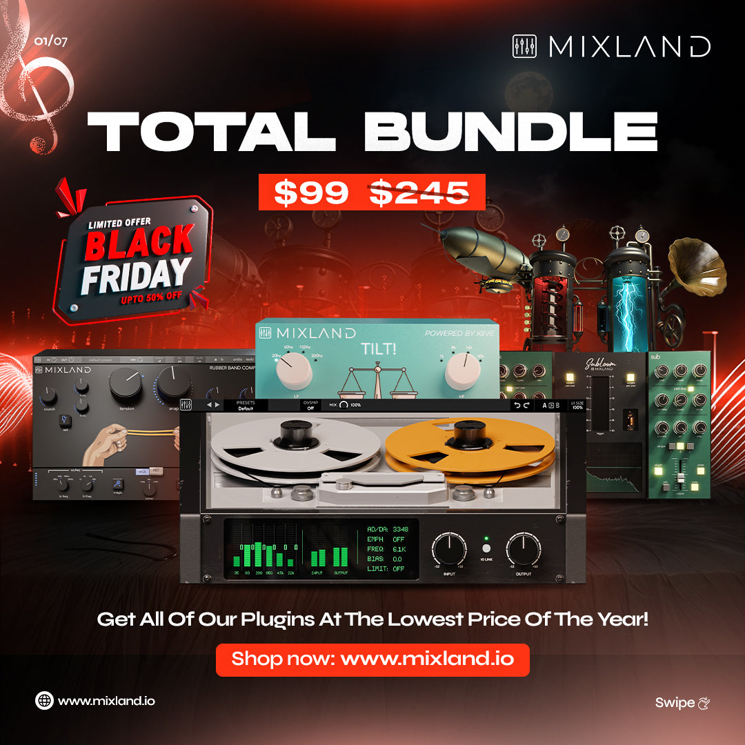 MIXLAND: Plugins for Music Production, Mixing, and Engineering